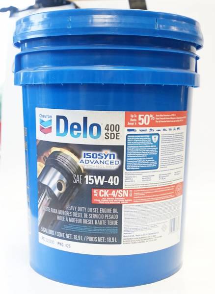 Delo 400 SDE 15w-40 18.9L CK4 | Products - K & L Distributors