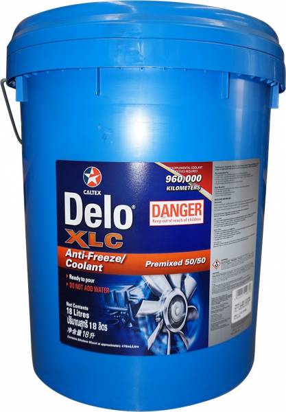 Delo XLC Premixed 50/50 18L | Products - K & L Distributors