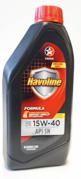 Havoline Formula SN 15W-40 1L | Products - K & L Distributors